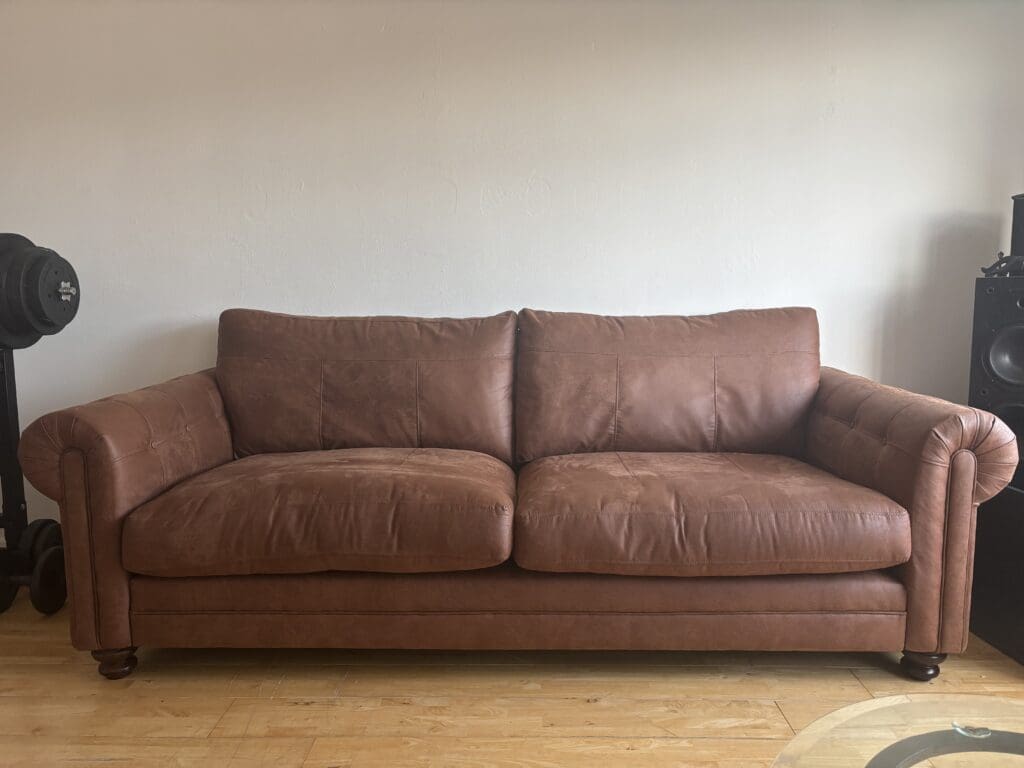 DFS Brown Cudworth 4 Seater Sofa – Sofalistic | The Sofa Marketplace, buy and sell preloved ...