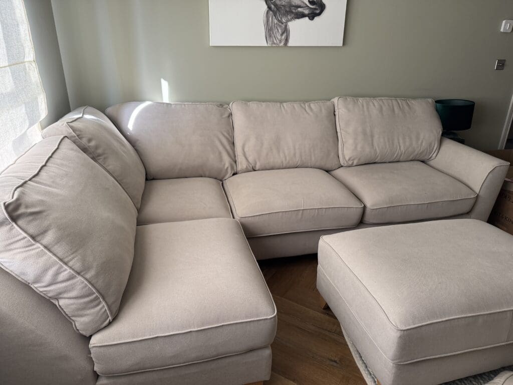 Furniture Village Cosmo Linen Legend Sofa Set – Corner, 2 Seater ...