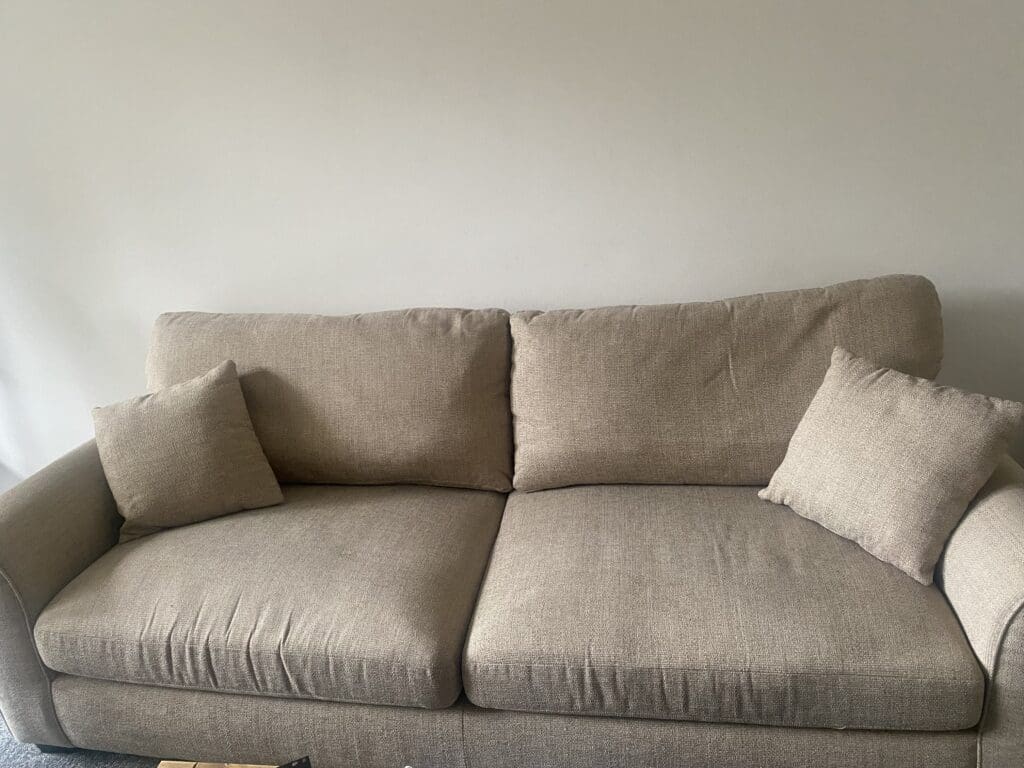 Argos Home Lisbon Fabric 4 Seater Sofa – Stone – Sofalistic | The Sofa ...