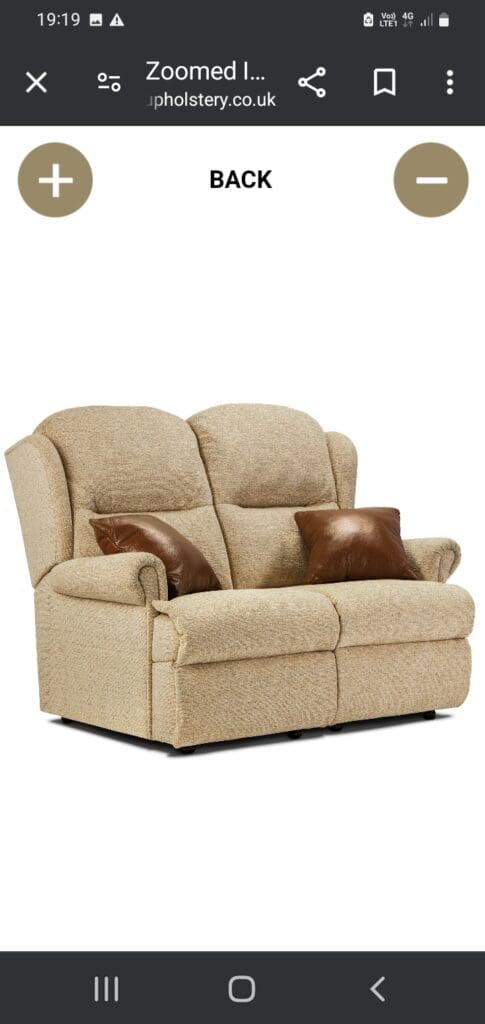 Sherborne malvern 2 seater fixed sofa – Sofalistic | The Sofa Marketplace, buy and sell preloved ...