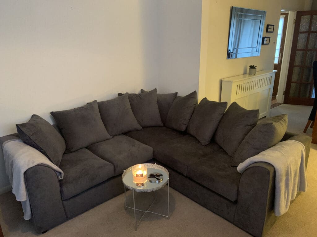 BRAND NEW Plush Dylan Jumbo Corner Sofa – Sofalistic | The Sofa Marketplace, buy and sell ...