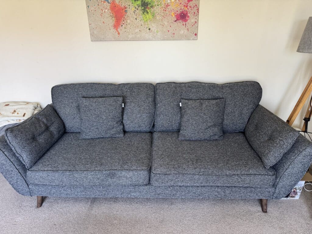 DFS – French Connection – Zinc – Grey 4 seater – Sofalistic | The Sofa ...