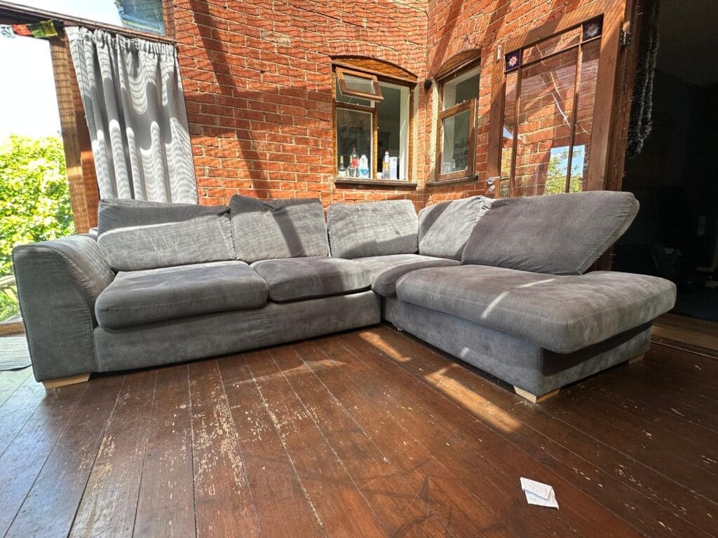 DFS Stylish & Comfy Grey Corner Sofa – Great Condition! – Sofalistic ...