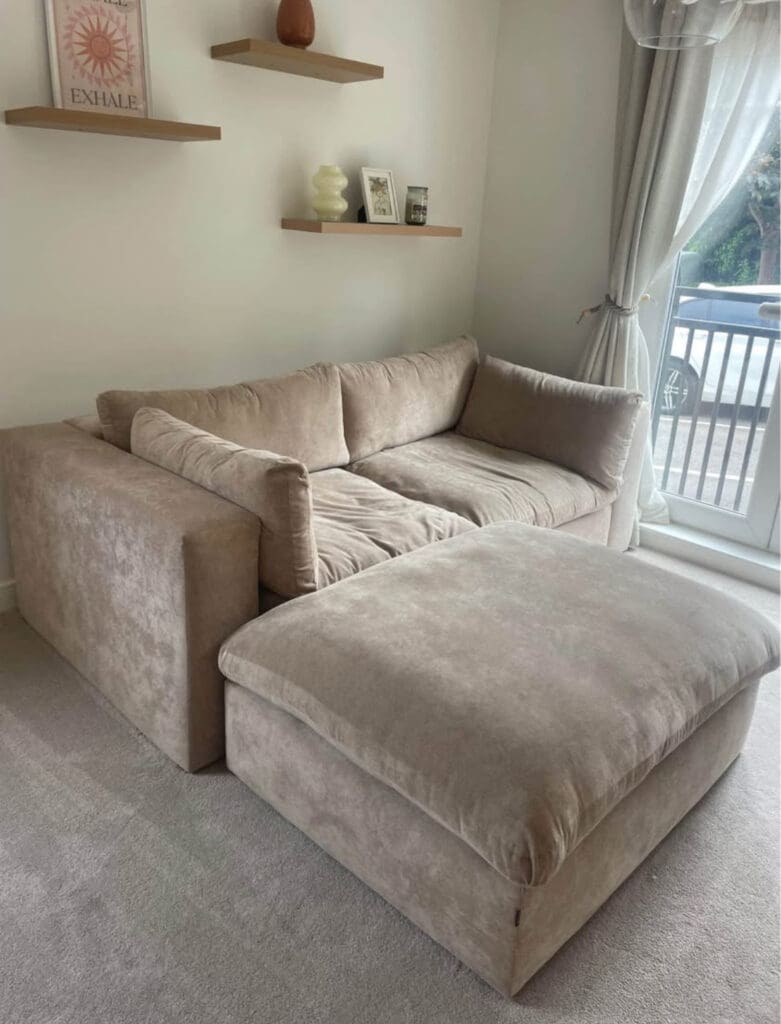 OPA Living Modular Cloud Sofa and Footstool – Sofalistic | The Sofa Marketplace, buy and sell ...