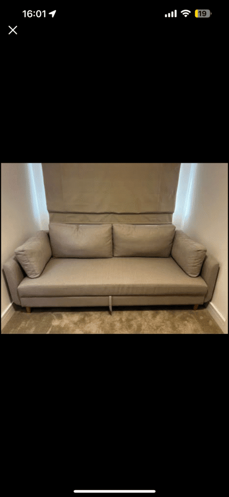 Sorrento Natural Weave Double Sofa Bed – Sofalistic | The Sofa Marketplace, buy and sell ...