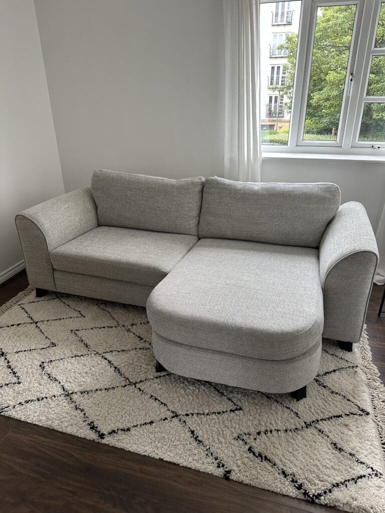 DFS Lorella 4 Seater Lounger Sofa in Light Grey – Sofalistic | The Sofa ...