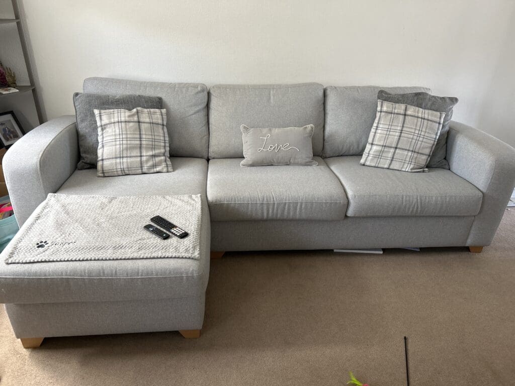 DFS Left Hand Facing Chaise Corner Sofa – Sofalistic | The Sofa Marketplace, buy and sell ...