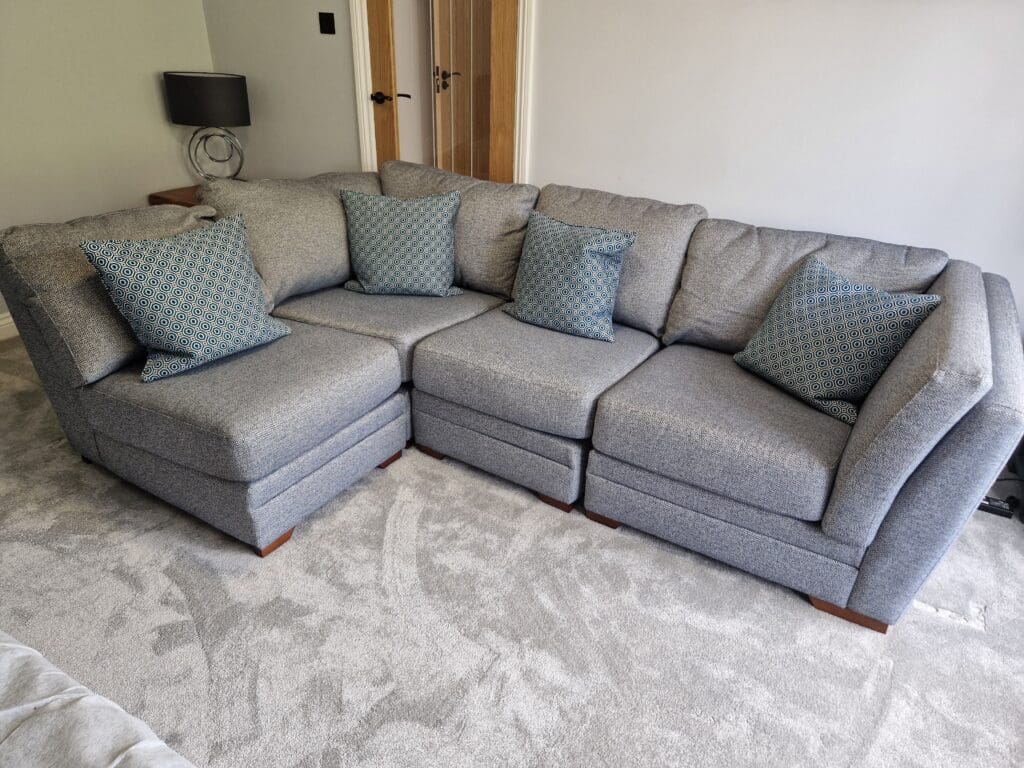 DFS Long Beach Modular Sofa Colour Marine Combination (now Ocean) – Sofalistic | The Sofa ...