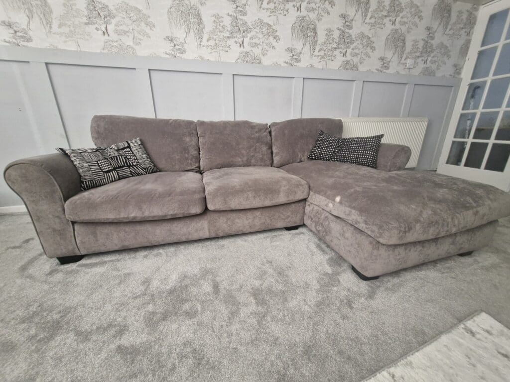 SCS Grey Corner Sofa – Sofalistic | The Sofa Marketplace, buy and sell preloved sofas nationwide