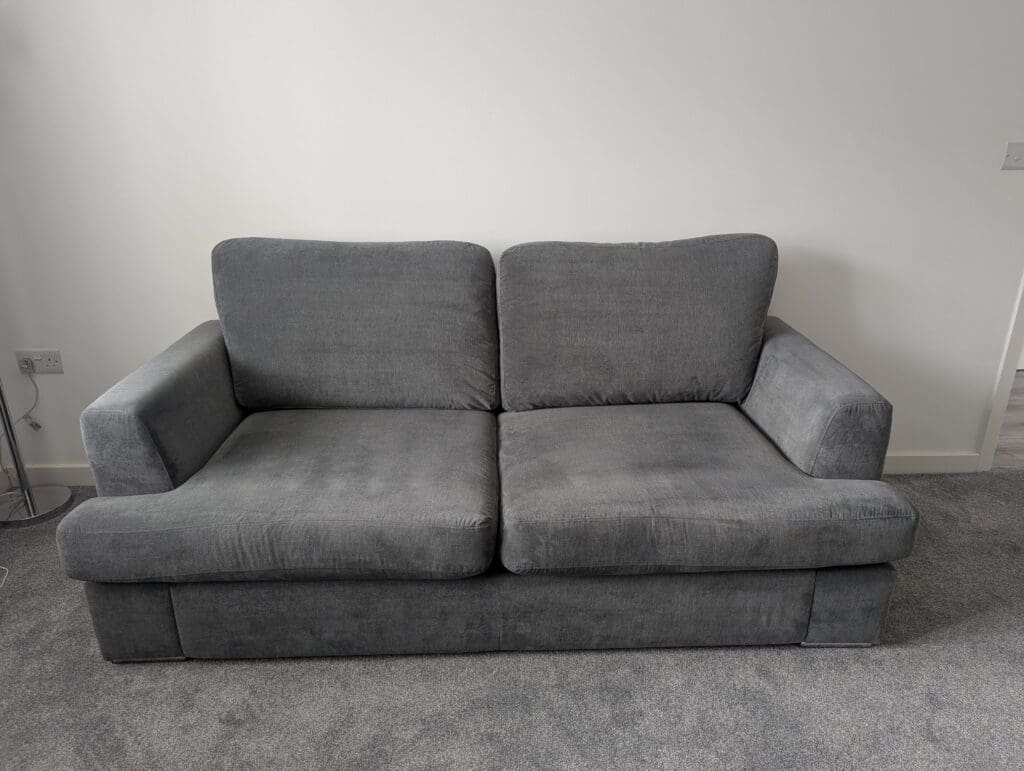 DFS Freya 3 Seater Sofa & Freya 2 Seater Swivel Chair & Freya Half Moon Footstool – Sofalistic ...