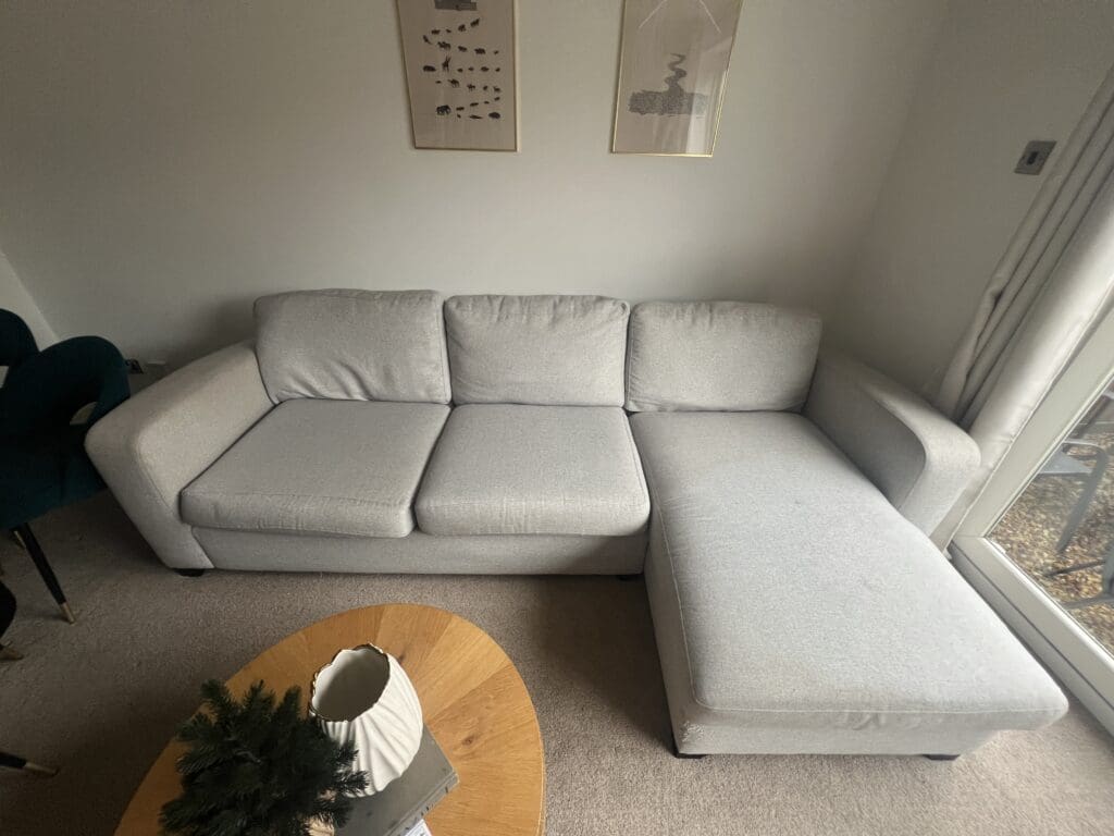 DFS Layla Right-Hand Facing Chaise End 3-Seater Sofa – Sofalistic | The ...