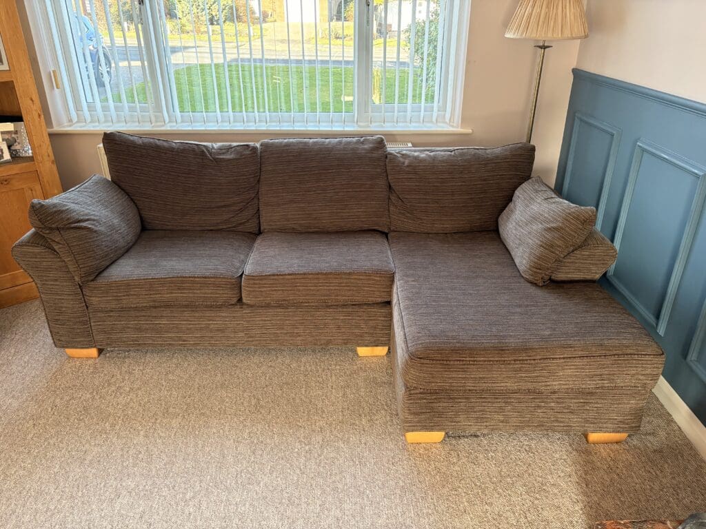 Next, brown 1 X Left hand corner sofa 1 X Right hand corner sofa 1 X ...