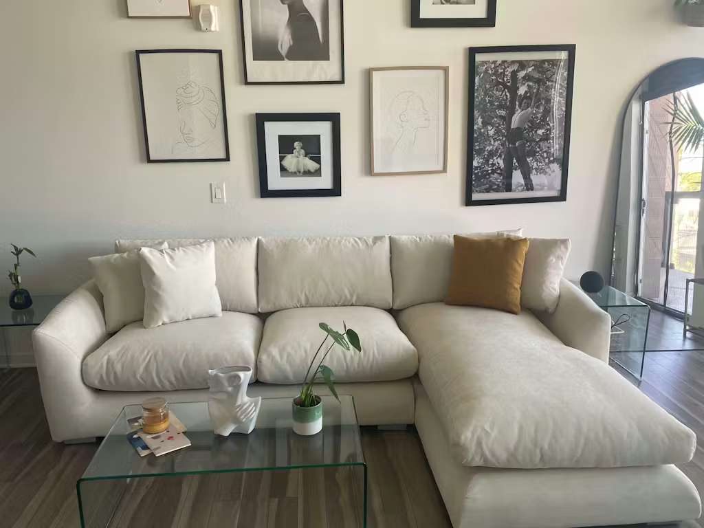 John Lewis Beige L Shape Corner Sofa For Sale – Sofalistic | The Sofa ...